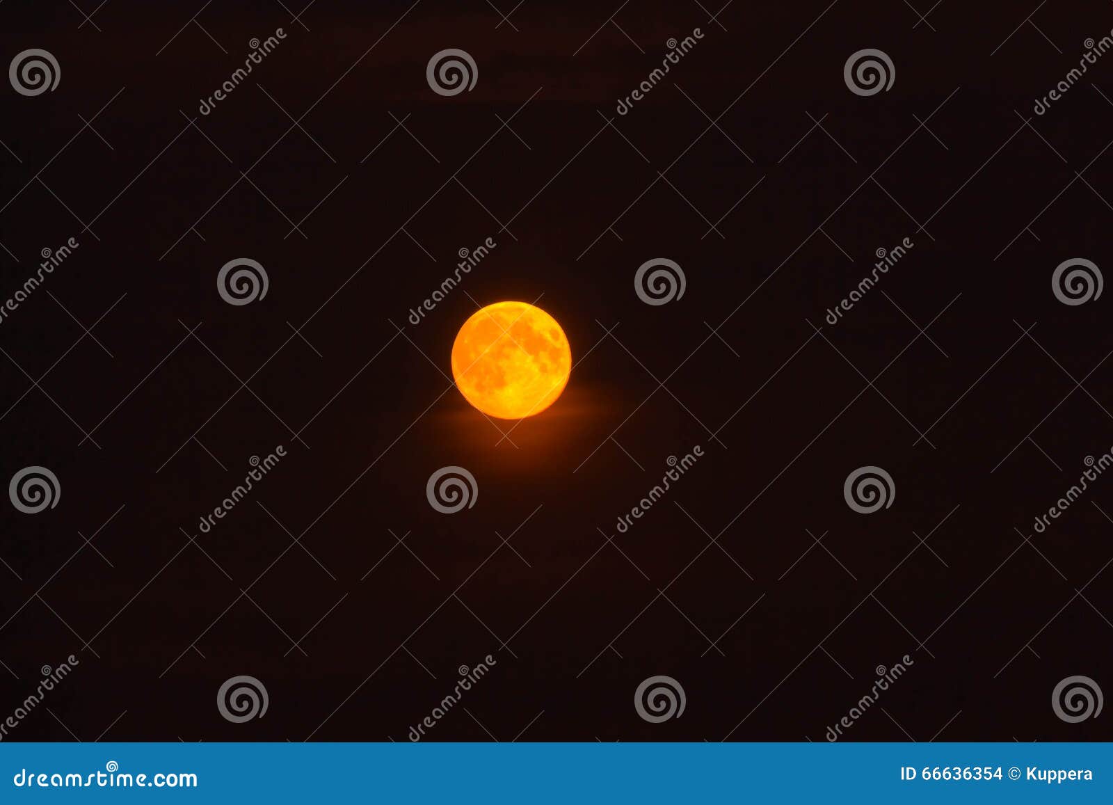 Fiery moon stock photo. Image of night, satellite, objects - 66636354