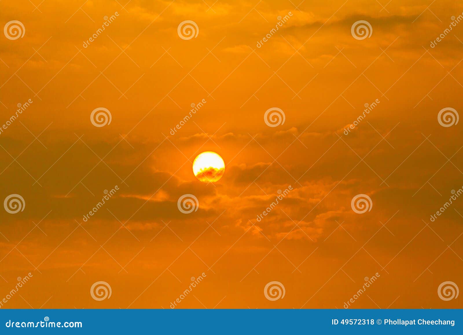 Fiery Orange Sunset Sky. Beautiful Sky Stock Photo - Image of fiery ...