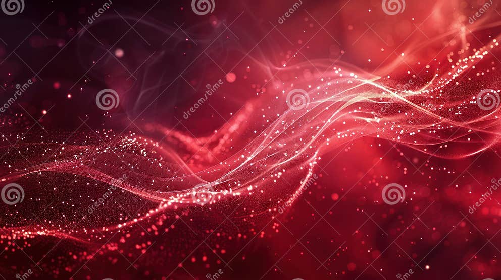 Fiery Red Abstraction: Bold and Dynamic Background for Design and ...