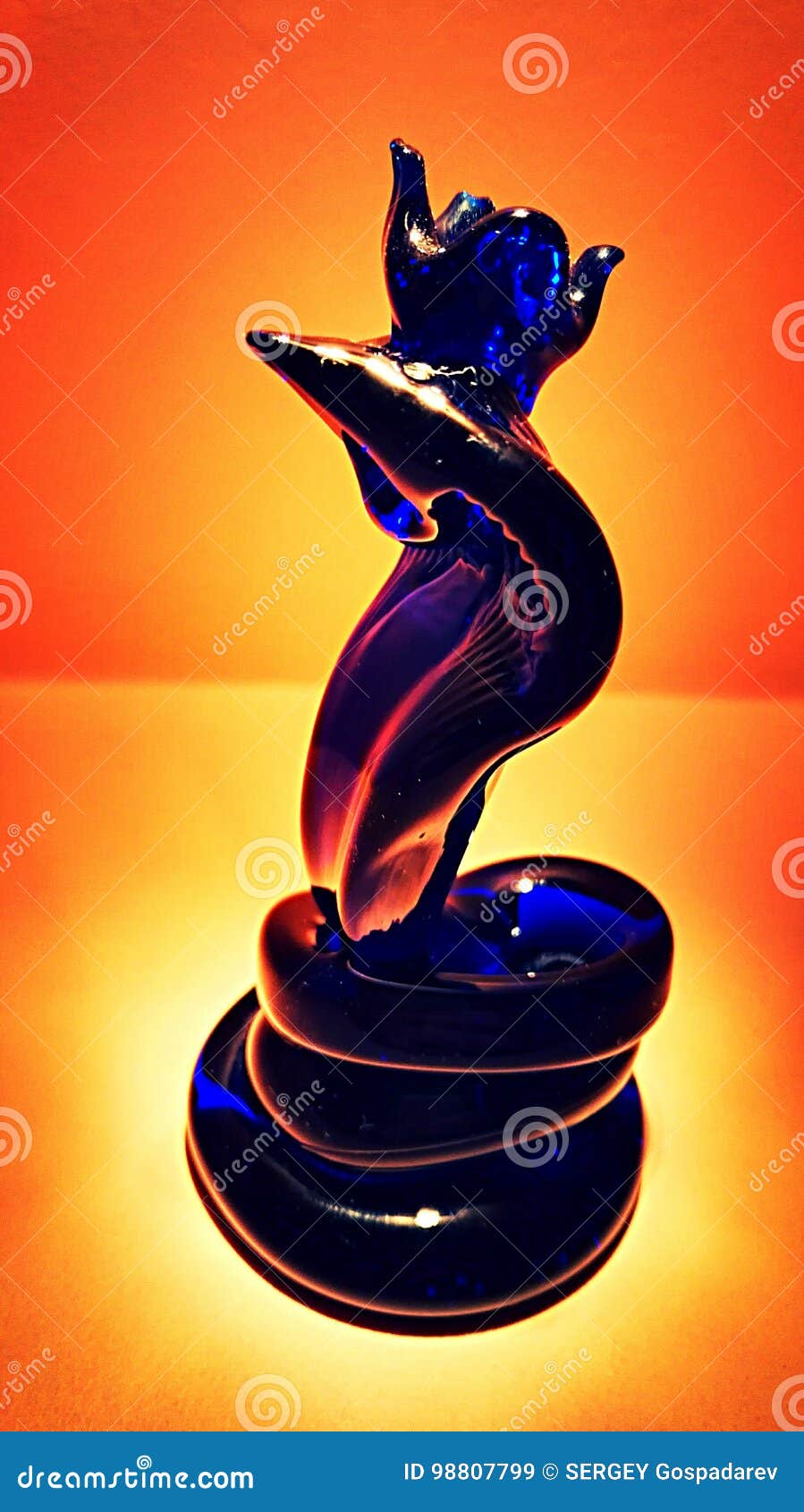 Fiery snake. stock image. Image of fiery, statuette, snake - 98807799
