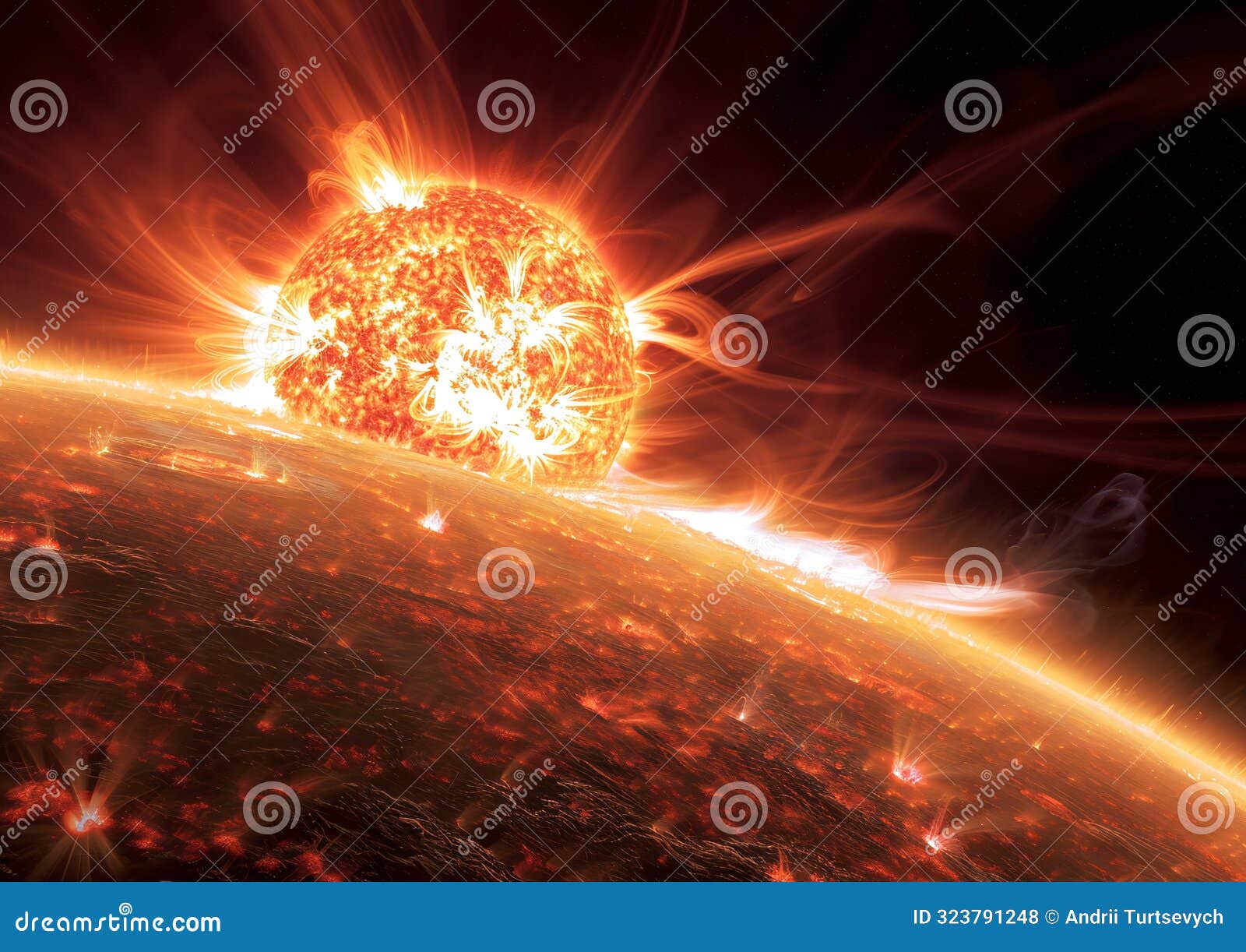 Solar Eruption With Energetic Plasma Jet Shooting From The Sun In ...