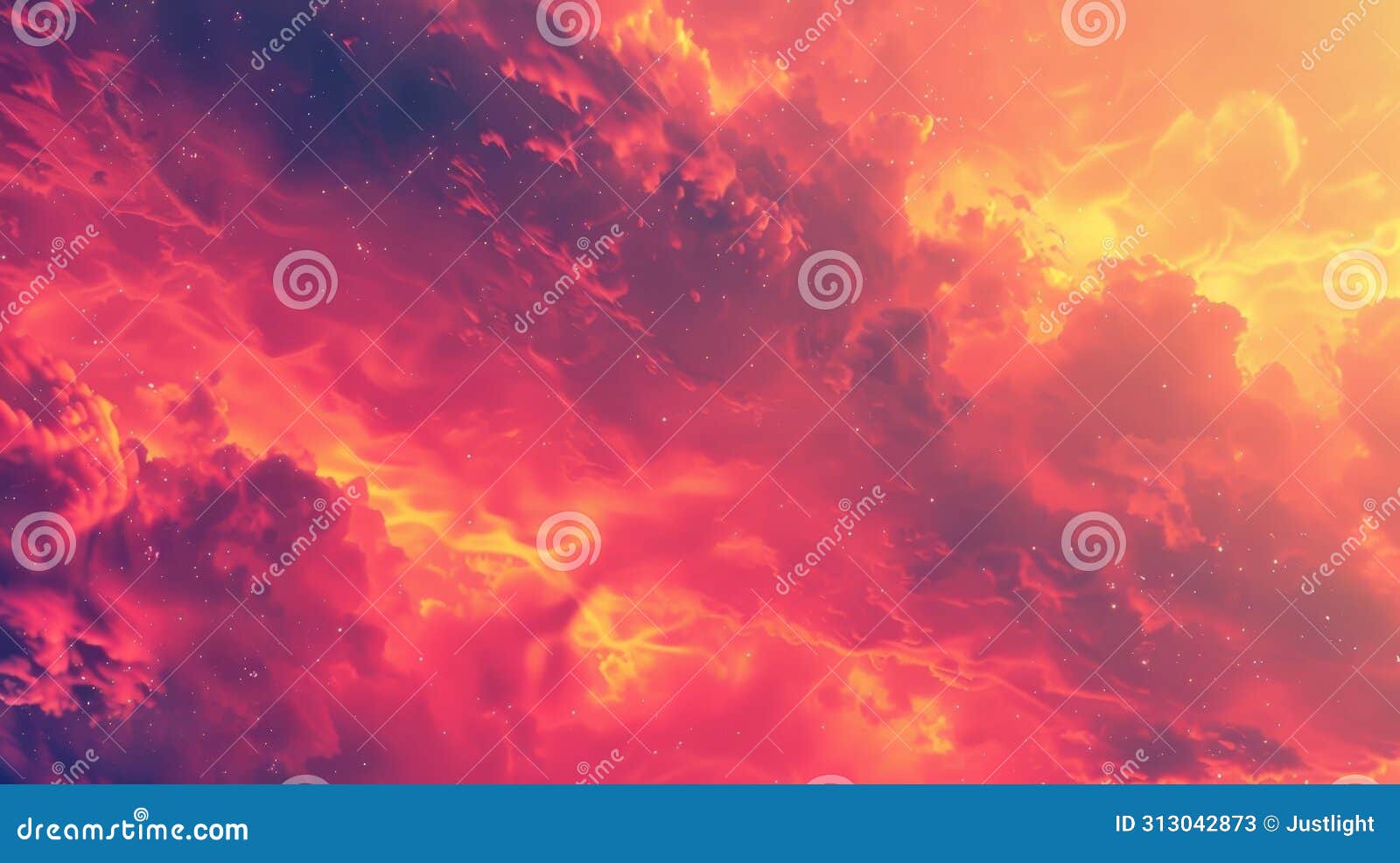 A Fiery Spectrum of Colors Paints the Sky in this Striking Gradient ...