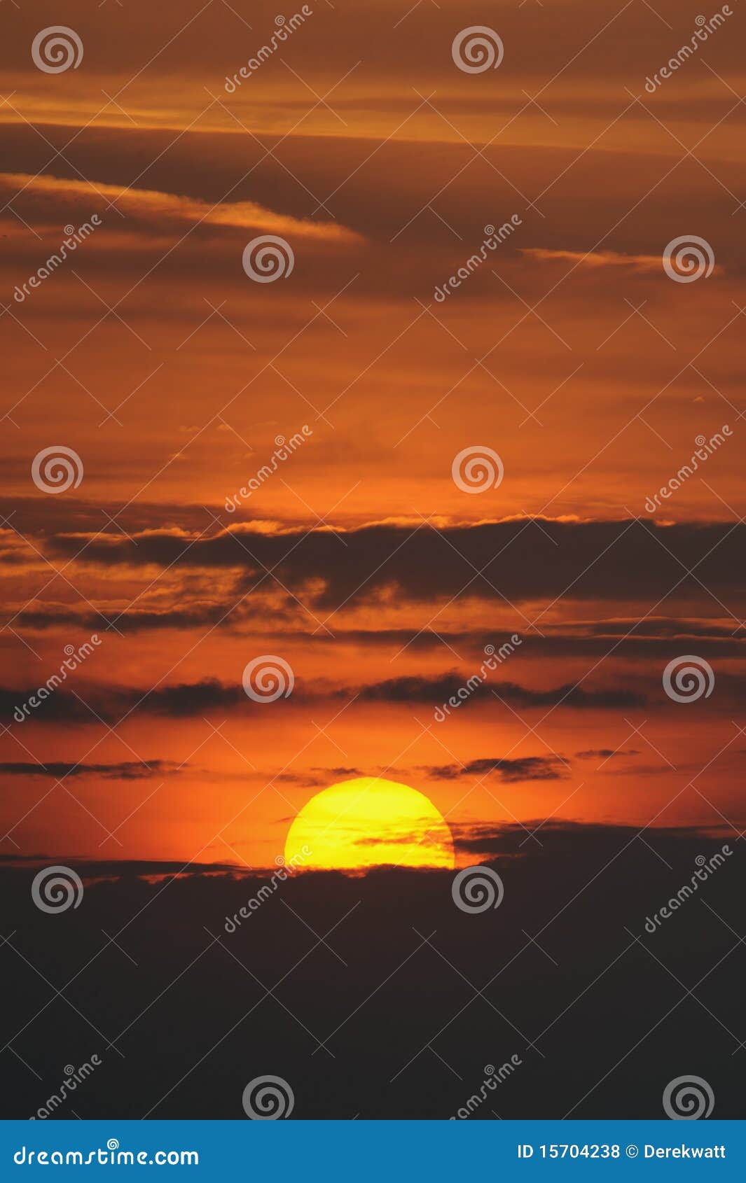 Fiery sun portrait stock photo. Image of sunset, planet - 15704238
