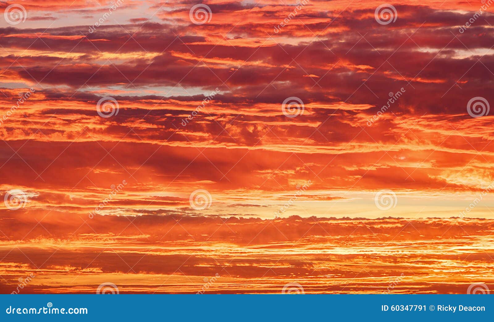 Fiery Sunset stock image. Image of background, deep, nature - 60347791
