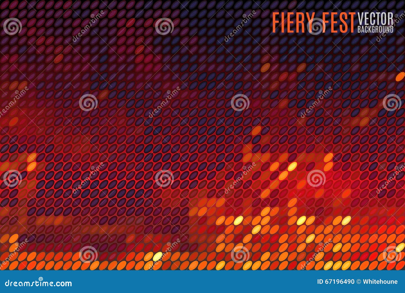 Fiery vector background stock vector. Illustration of crowd - 67196490