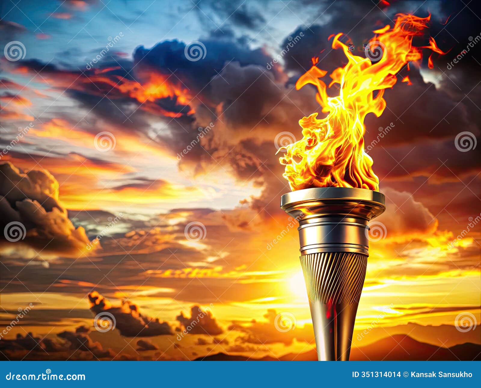 A Fiery Vision of Unity the Olympic Torch Ignites a Global Celebration ...