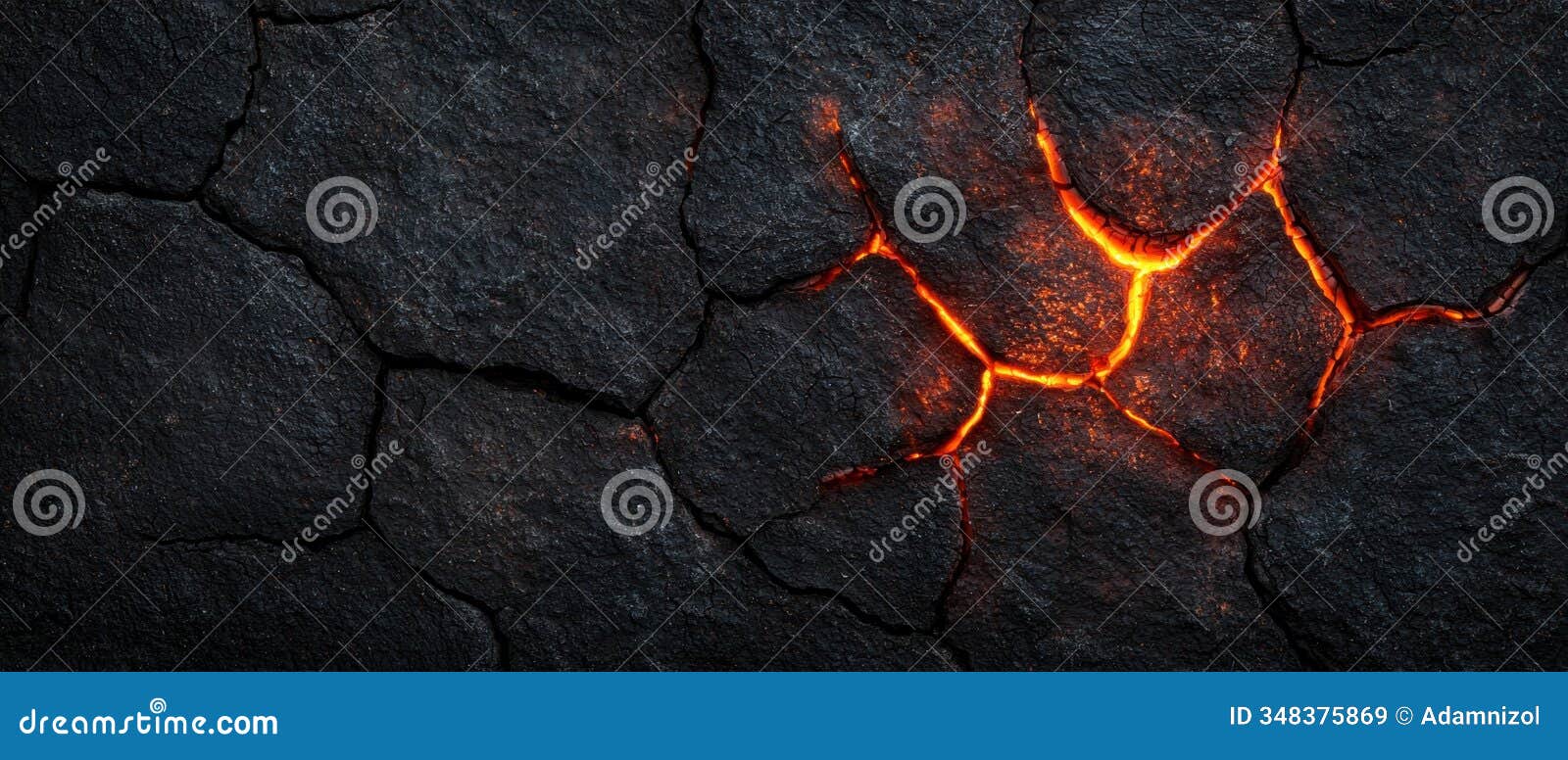 Fiery Volcanic Eruptions And Backdrop. Assortment Of Smoke Banners In ...