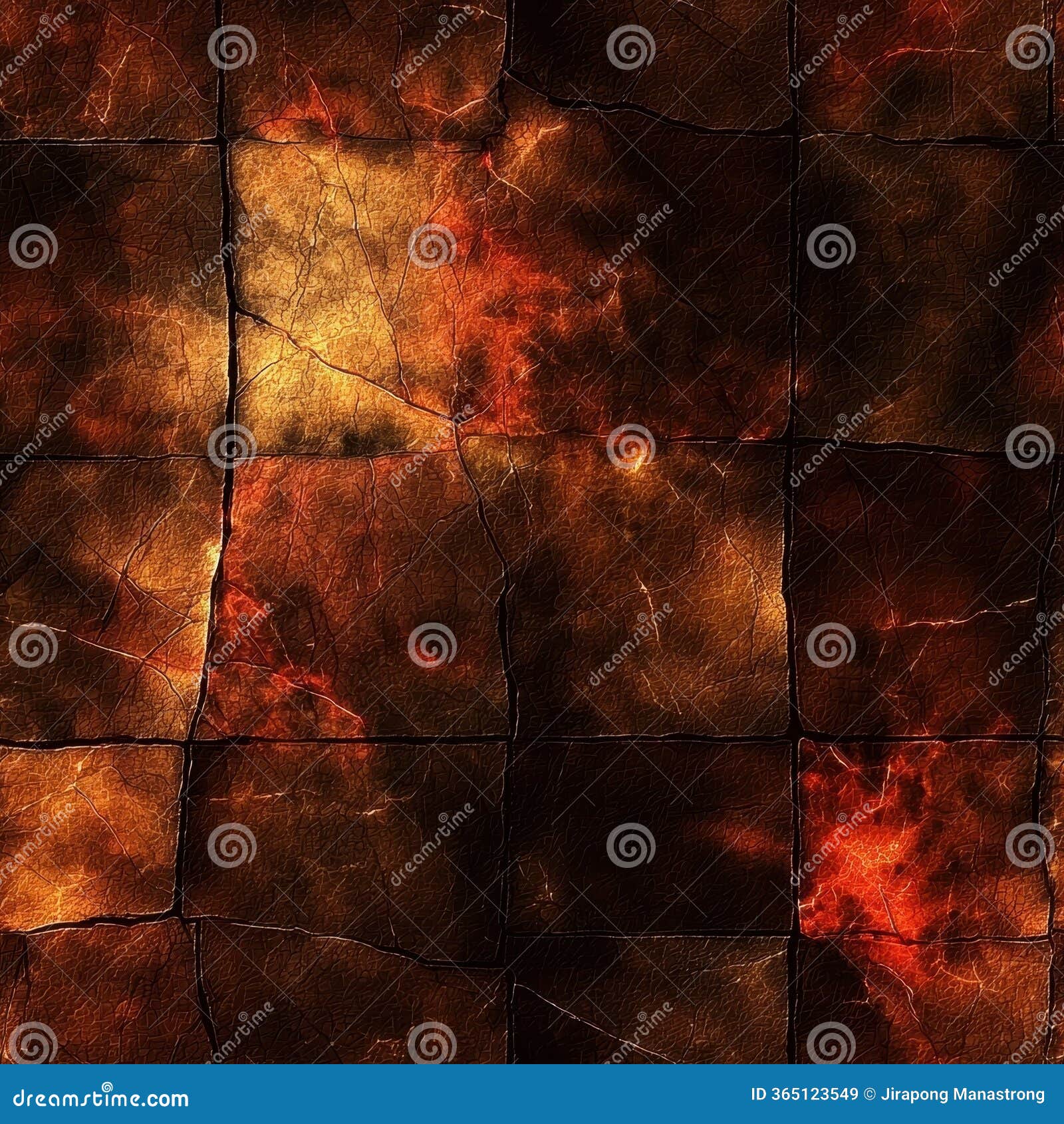 Fiery Wall Design Featuring A Dynamic Fire Pattern That Evokes Energy ...