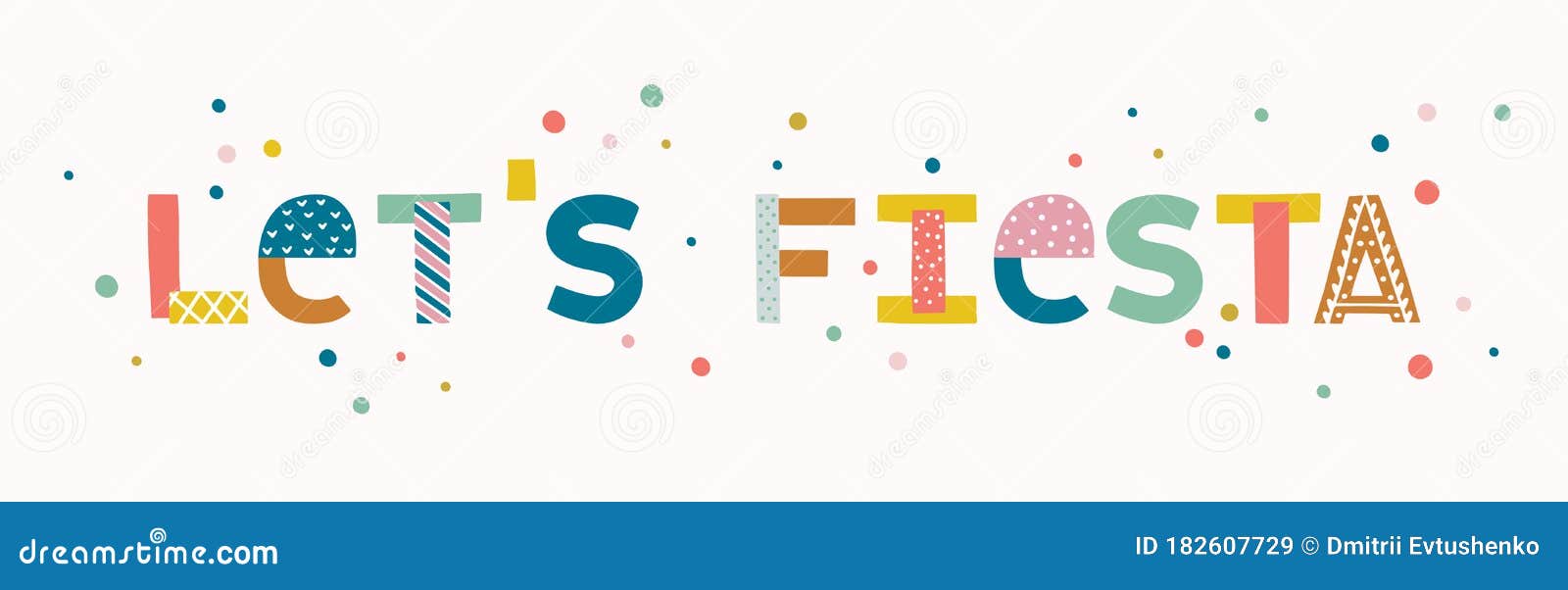 Fiesta Banner and Poster Concept Design with Flowers and Bright ...