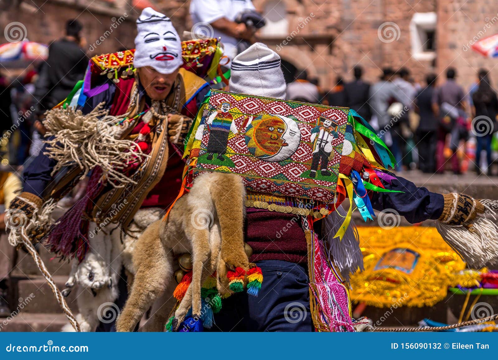 Fiesta religiosa peruana fotografía editorial. Imagen de peruano ...