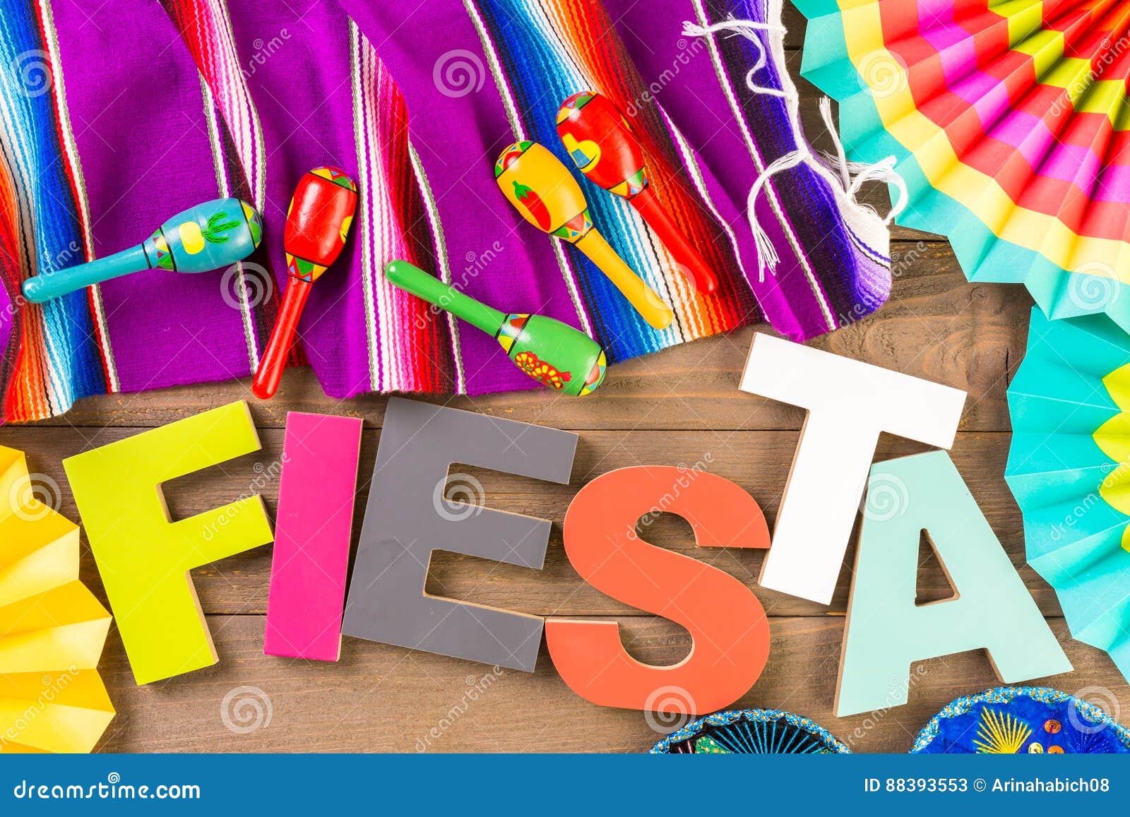 Fiesta stock image. Image of blanket, multi, culture - 88393553