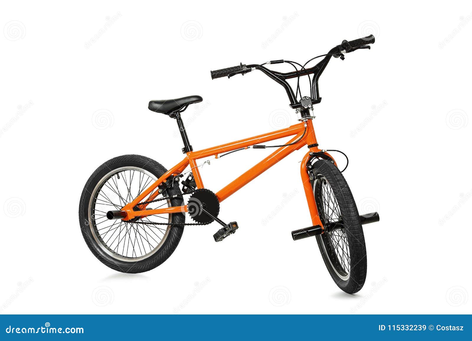 Fiets BMX stock afbeelding. Image of fiets, vervoer - 115332239