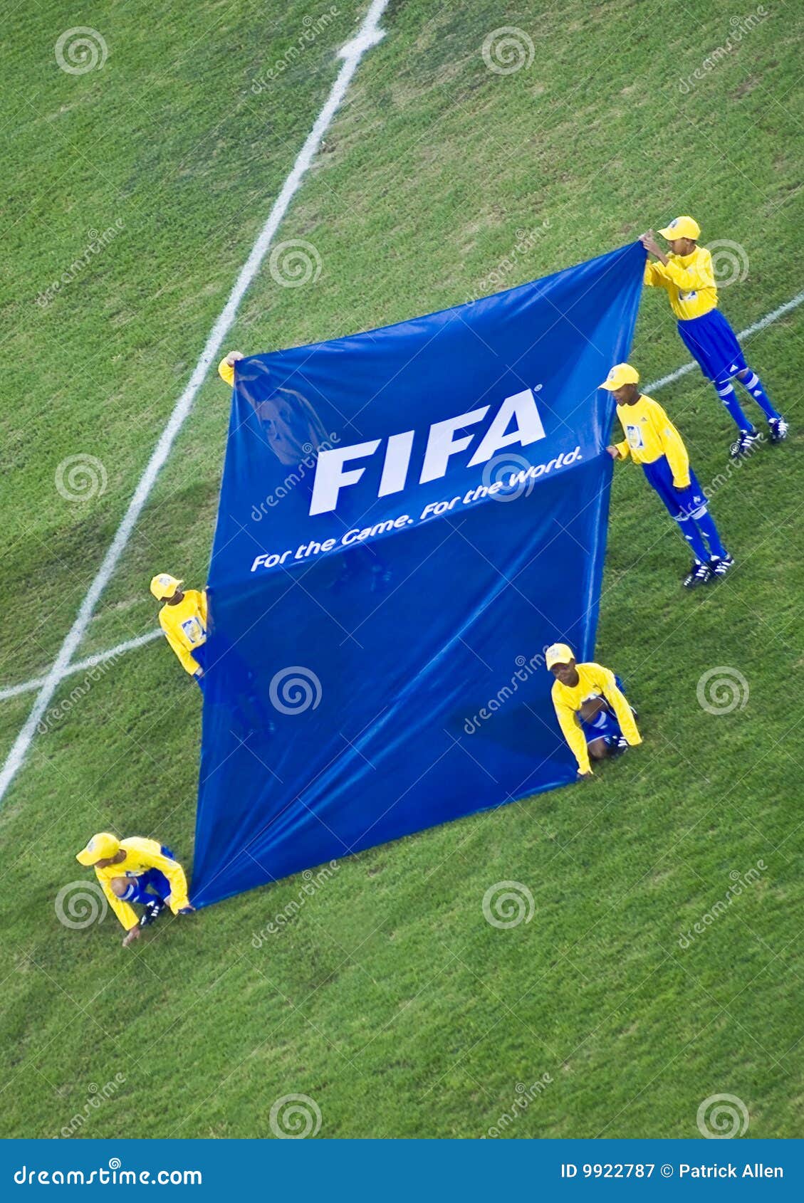 FIFA Banner editorial photography. Image of team, slogan - 9922787