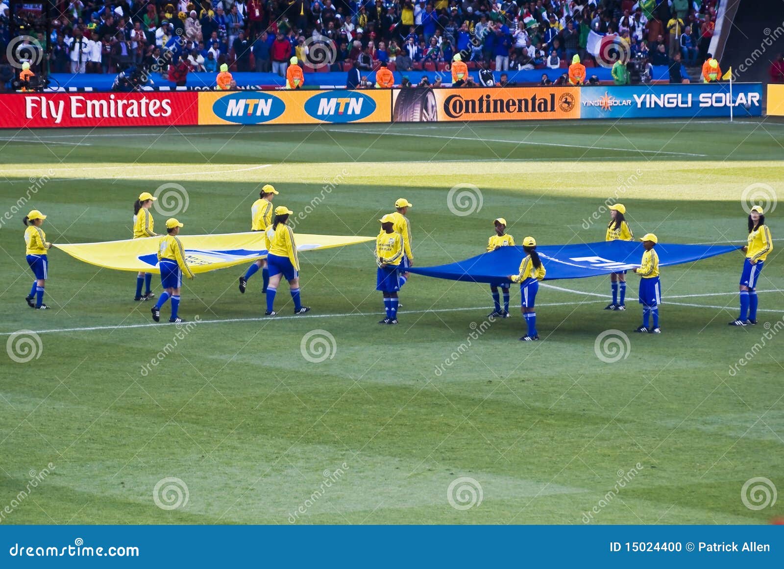 Fifa Banner - Flag - FIFA WC 2010 Editorial Image - Image: 15024400