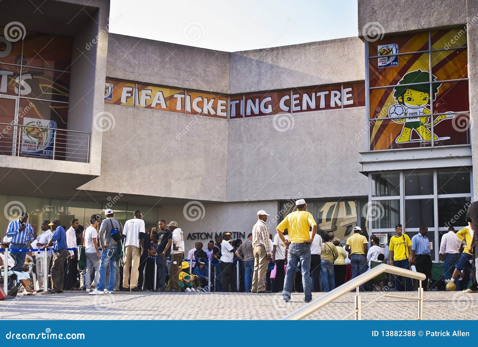 FIFA Ticket Center, Queue Out the Door Editorial Stock Photo - Image of ...