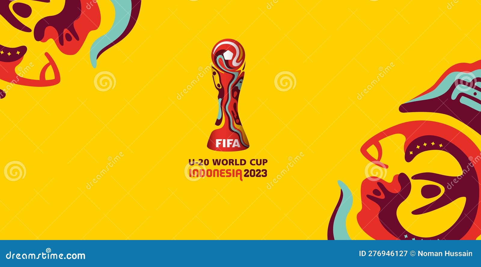 FIFA U-20 World Cup Logo 2023 Stock Vector - Illustration of champion ...