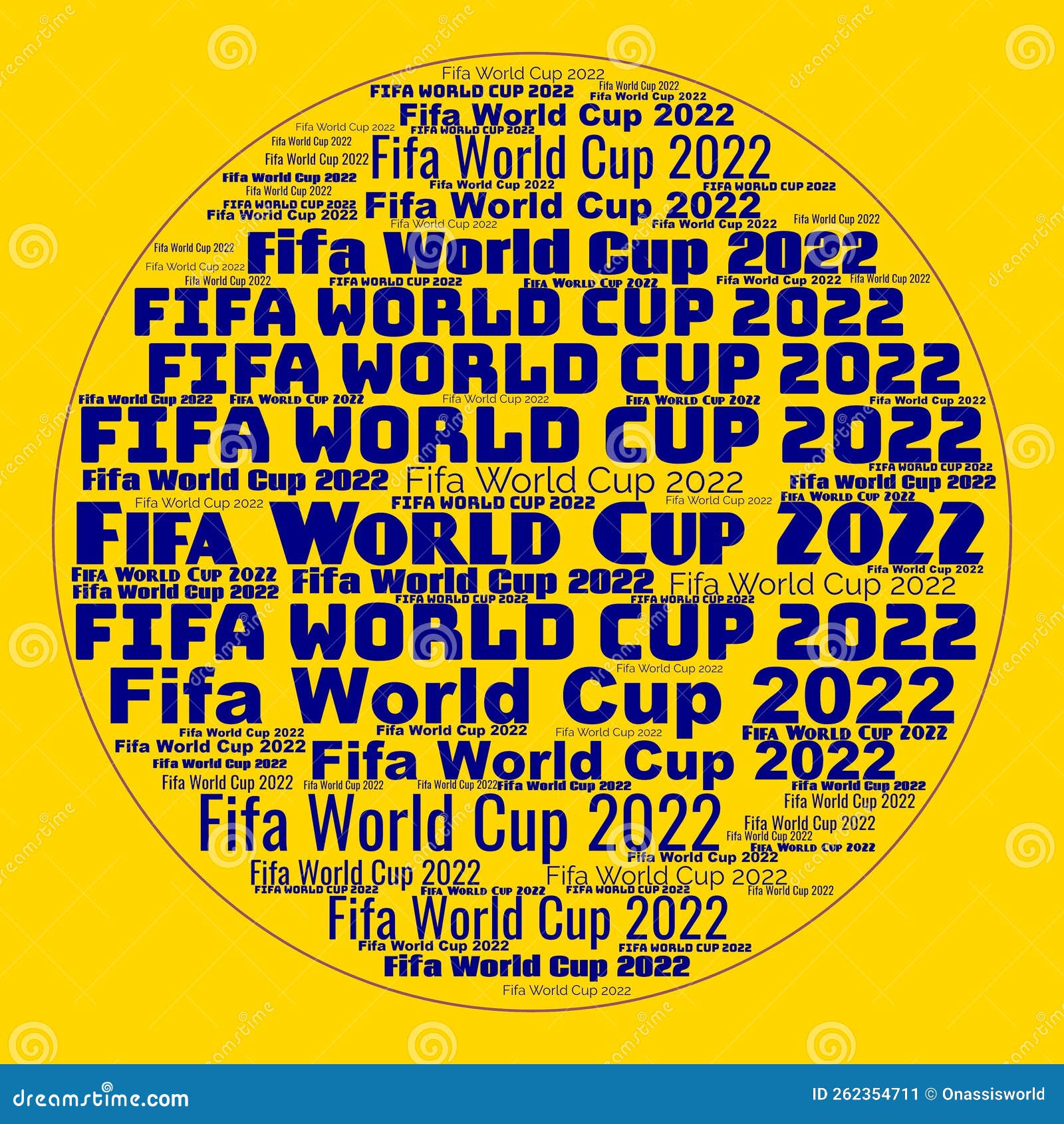 FIFA World Cup 2022 Abstract Background Illustration Stock Illustration ...