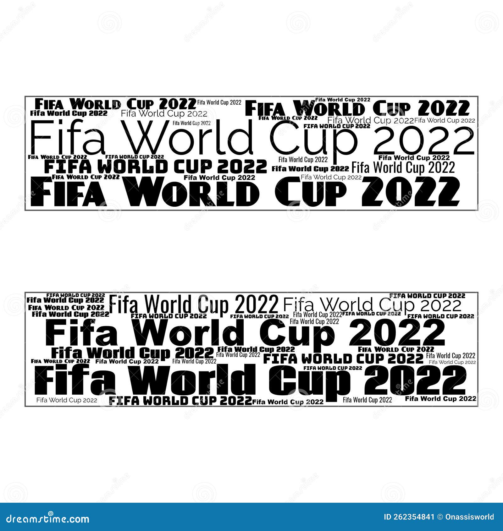 FIFA World Cup 2022 Abstract Background Illustration Editorial Photo ...