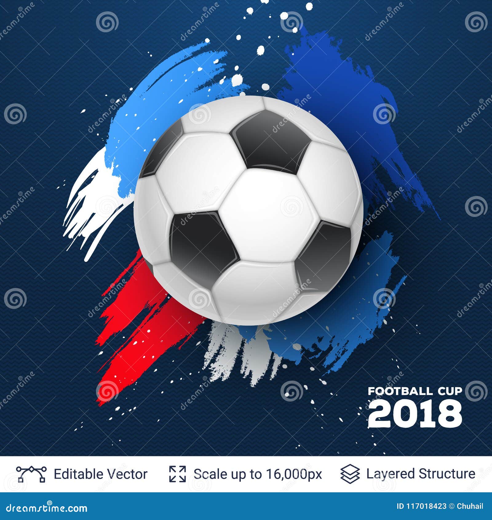 FIFA World Cup 2018 Banner Concept. Editorial Stock Photo ...