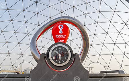 FIFA World Cup Qatar 2022 Official Countdown Clock at the Corniche ...