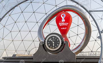 FIFA World Cup Qatar 2022 Official Countdown Clock at the Corniche ...