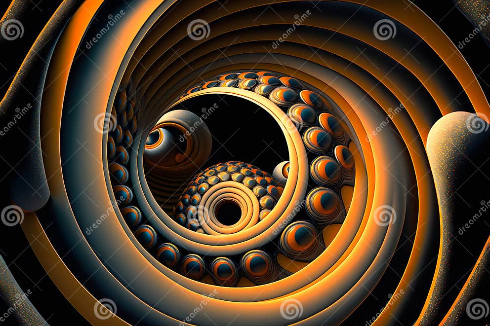 Fifth Dimension Fantastic Visualisation, Neural Network Generated Art ...