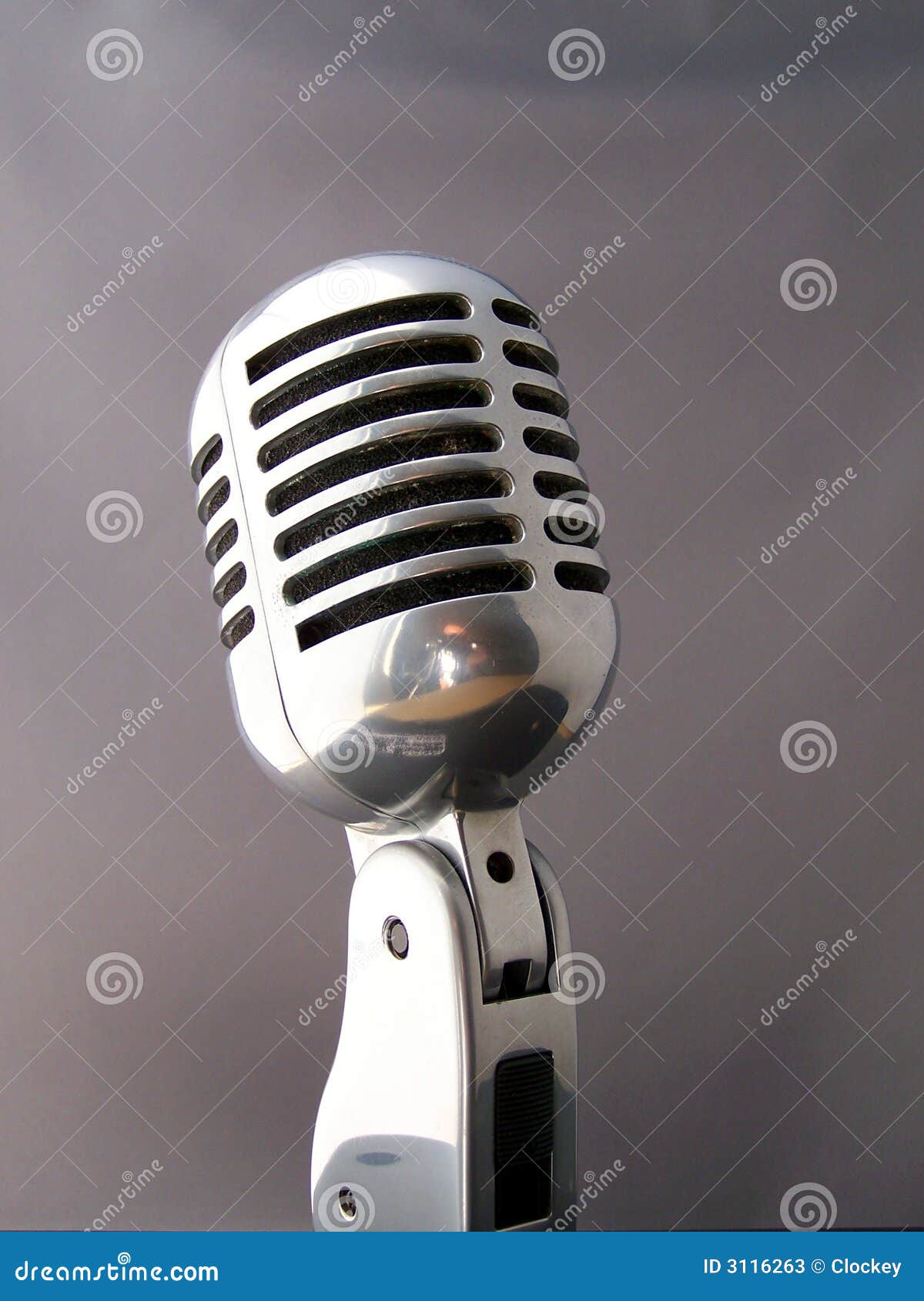 Fifties Mic stock image. Image of vintage, sound, microphone - 3116263