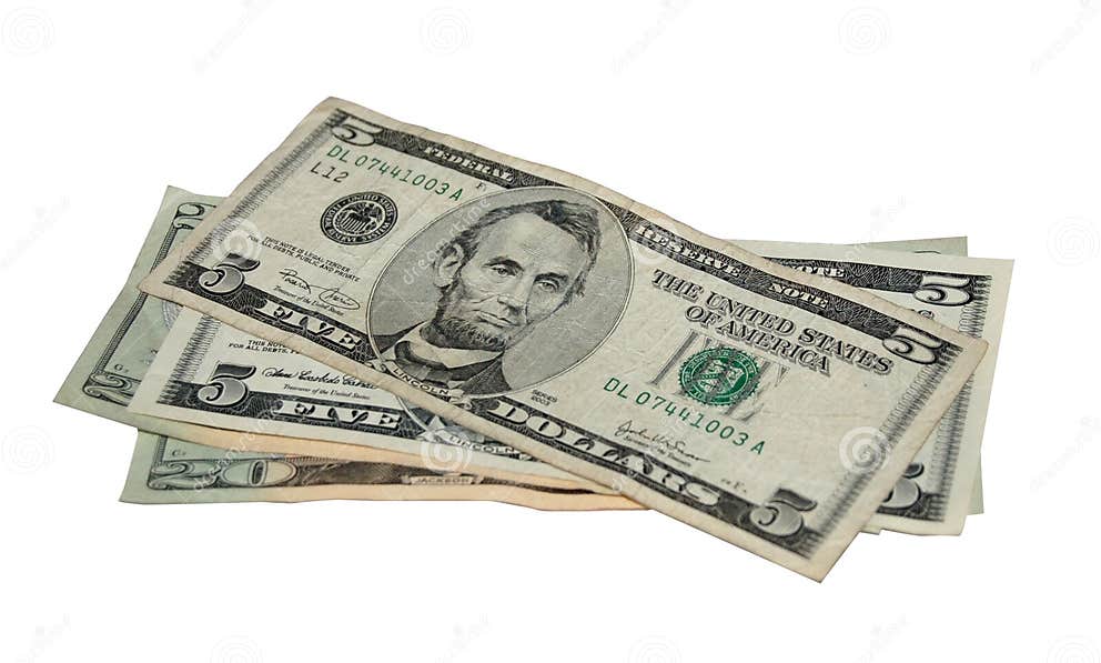 Fifty Dollars stock photo. Image of money, isolated, stacked - 3974552