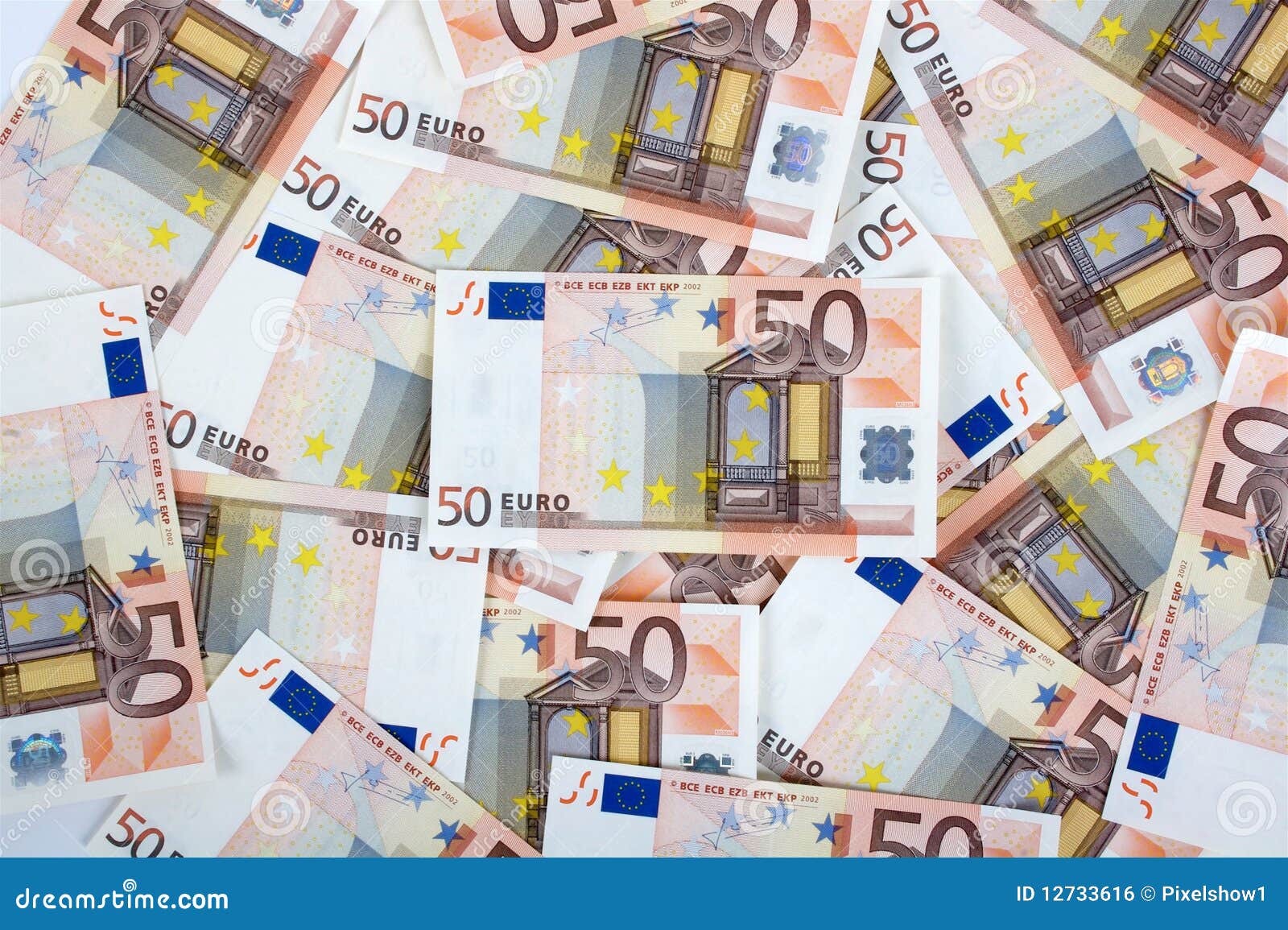 Ten Euro Paper Currency Signature And Watermark Royalty-Free Stock ...