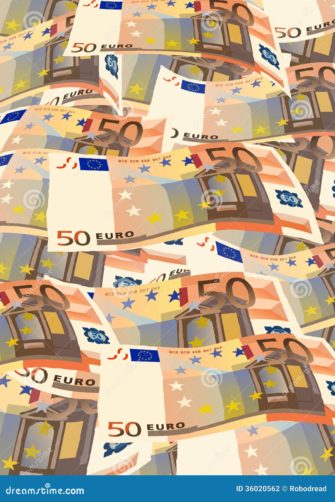 Fifty euro stock vector. Illustration of sharing, design - 36020562