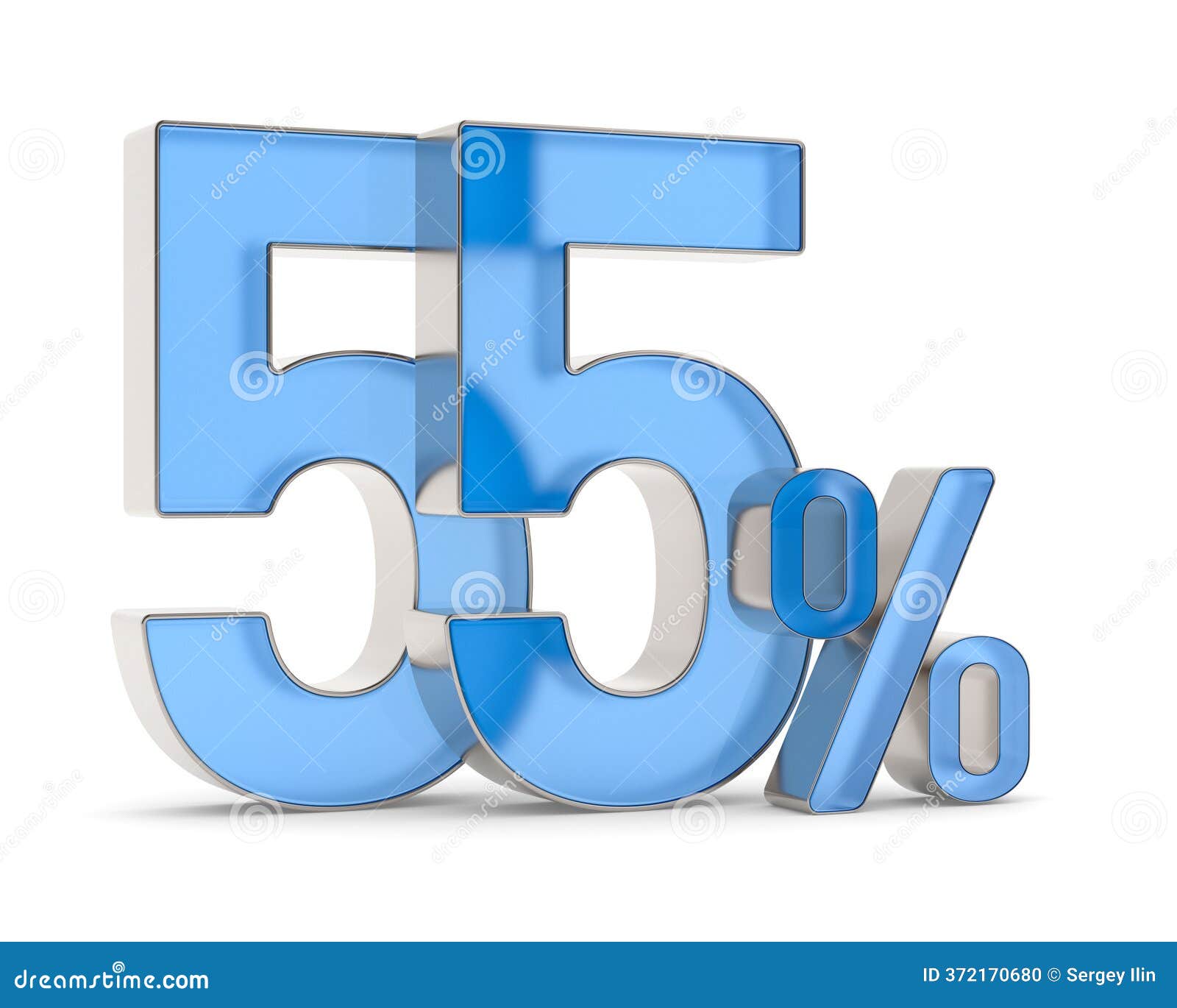 Fifty Five Anniversary, Minimalistic Logo. Fifty Fifth Years, 55th ...