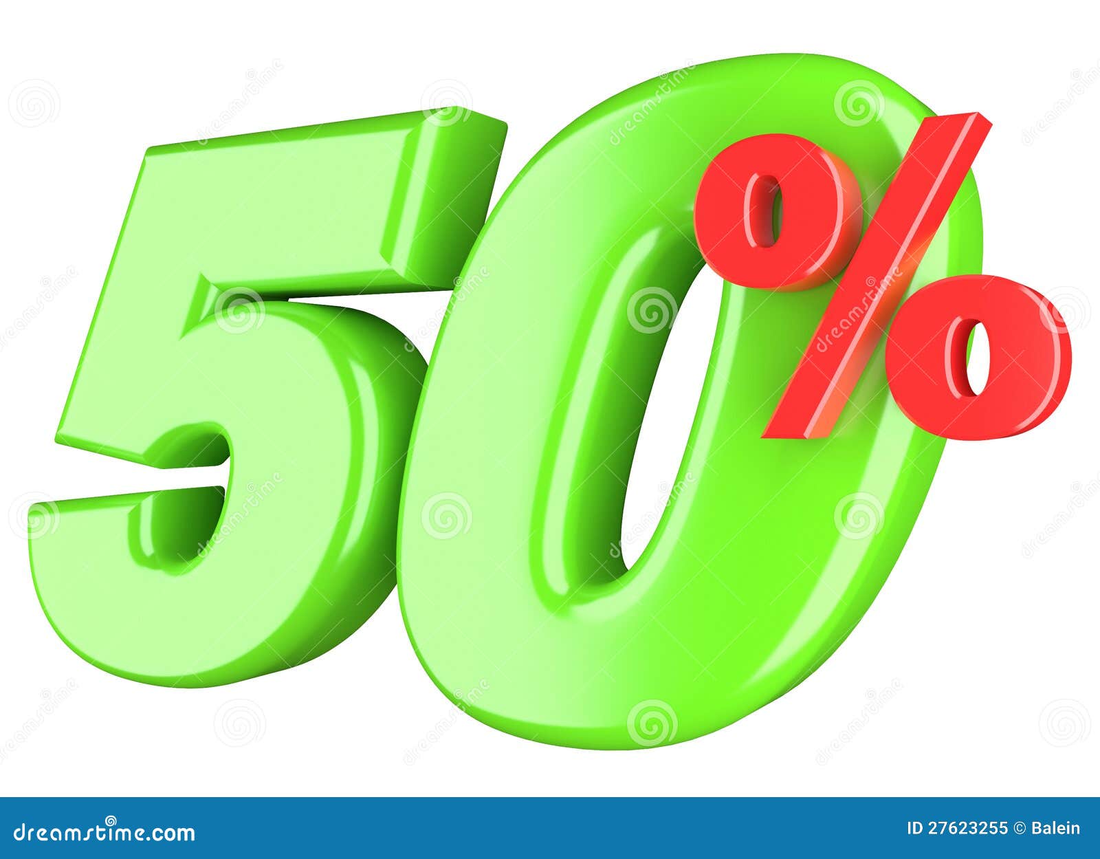 Fifty percent stock illustration. Illustration of economy - 27623255