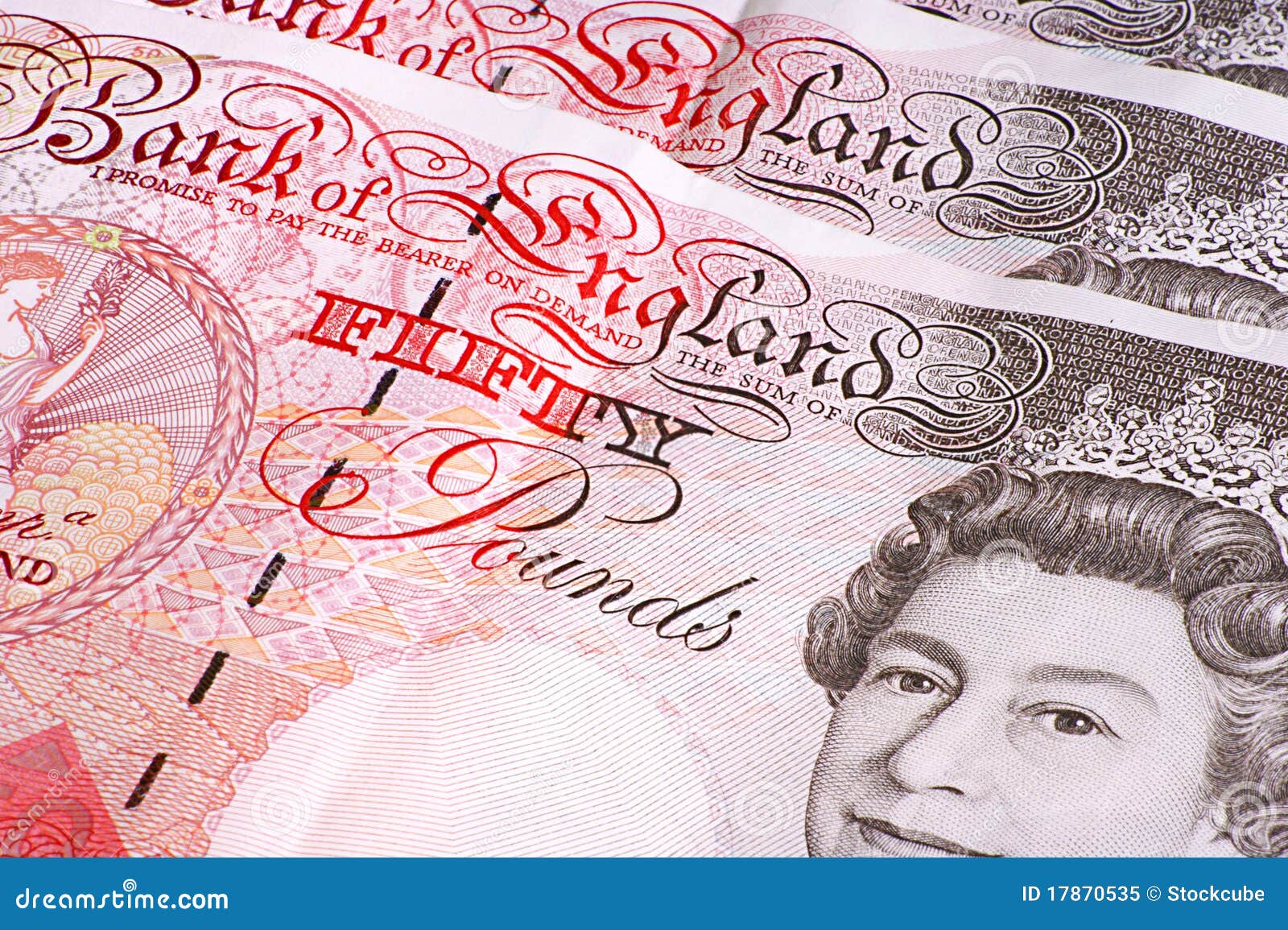 Fifty Pound Notes editorial image. Image of britain, spending - 17870535