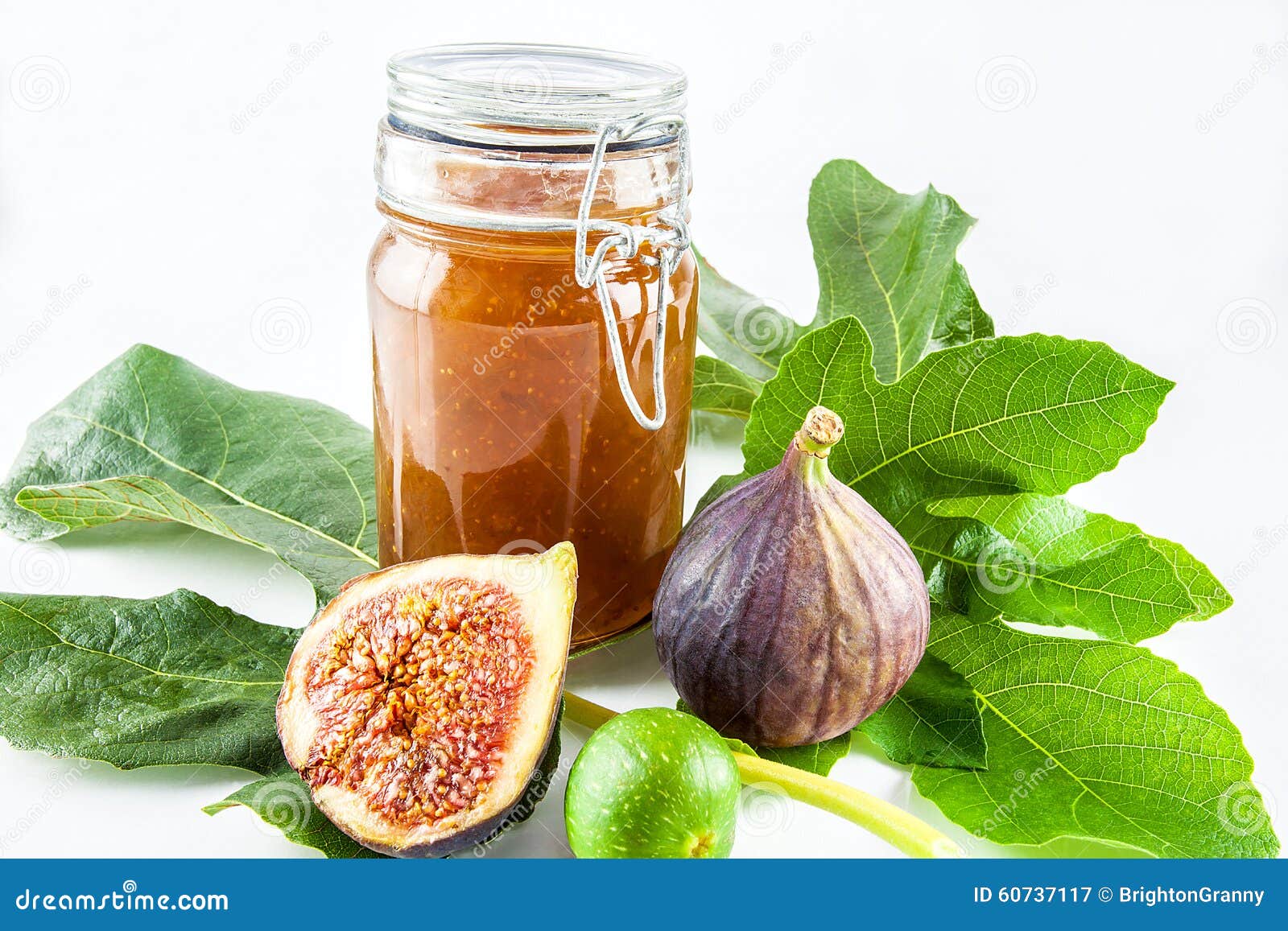 Fig conserve stock image. Image of tasty, fresh, preserve - 60737117