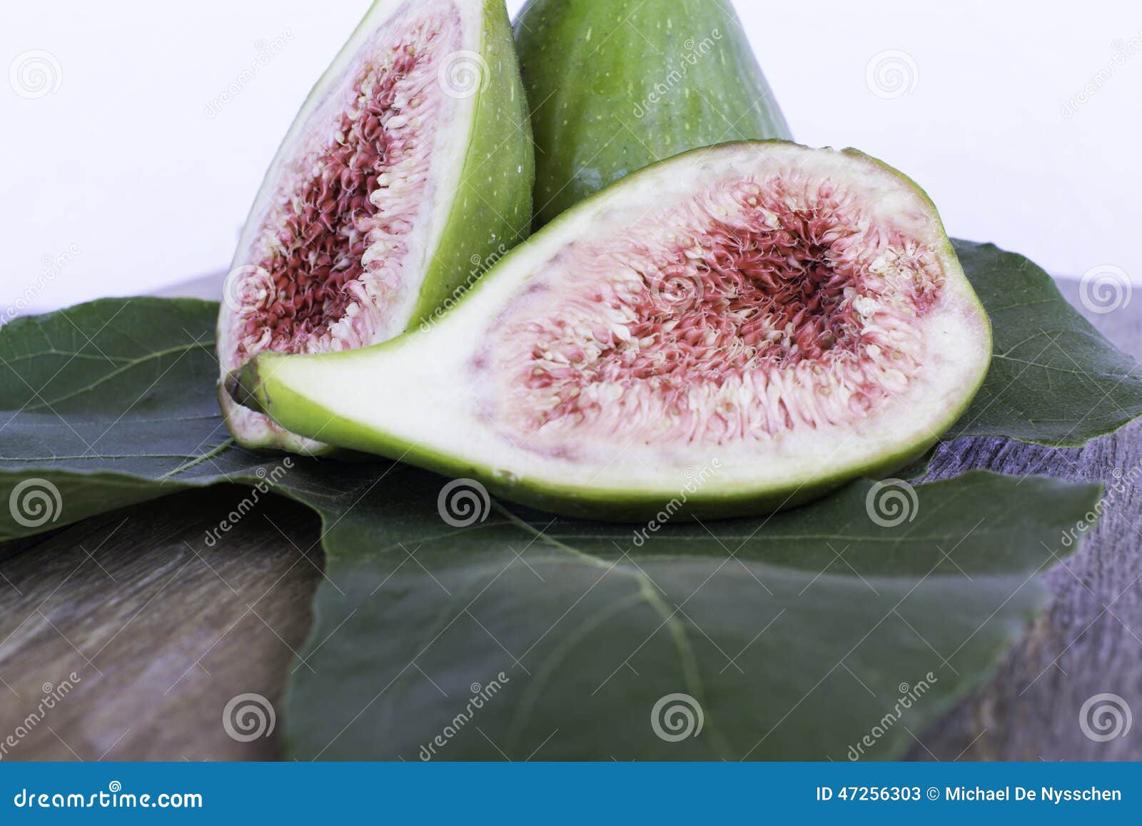 Fig cut details leaf stock image. Image of oxidant, healthy - 47256303