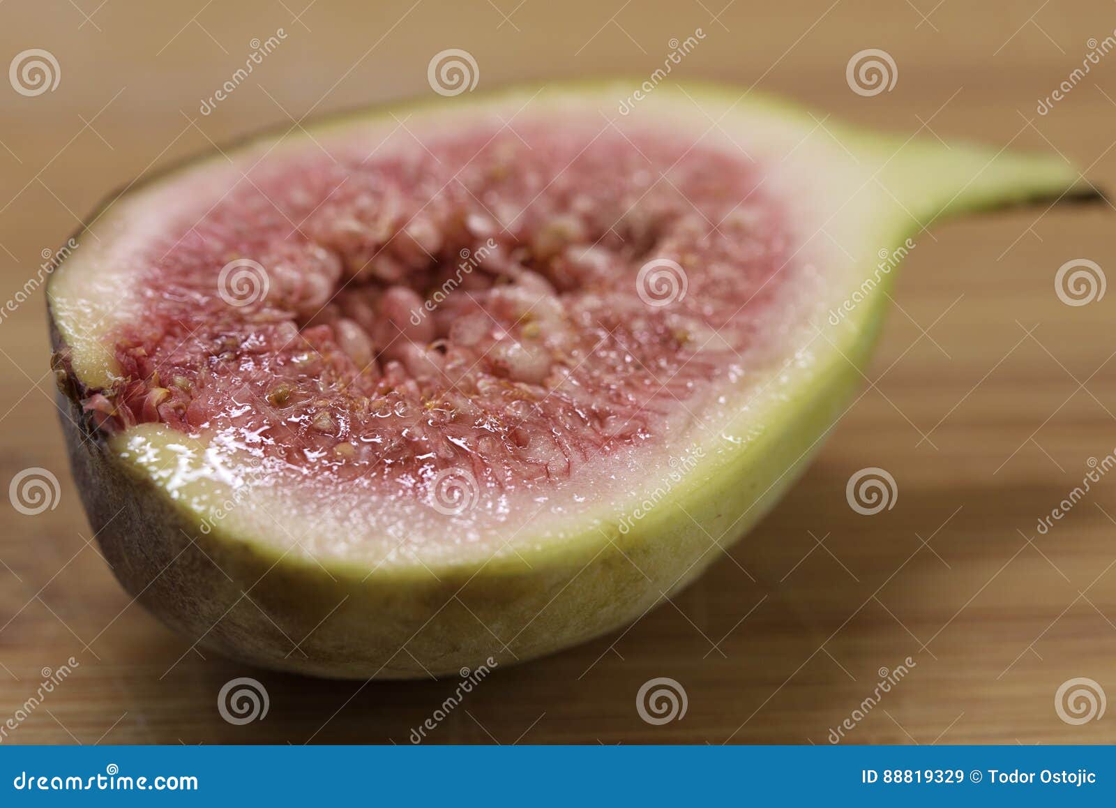 Fig cut in half stock image. Image of fresh, ingredient - 88819329