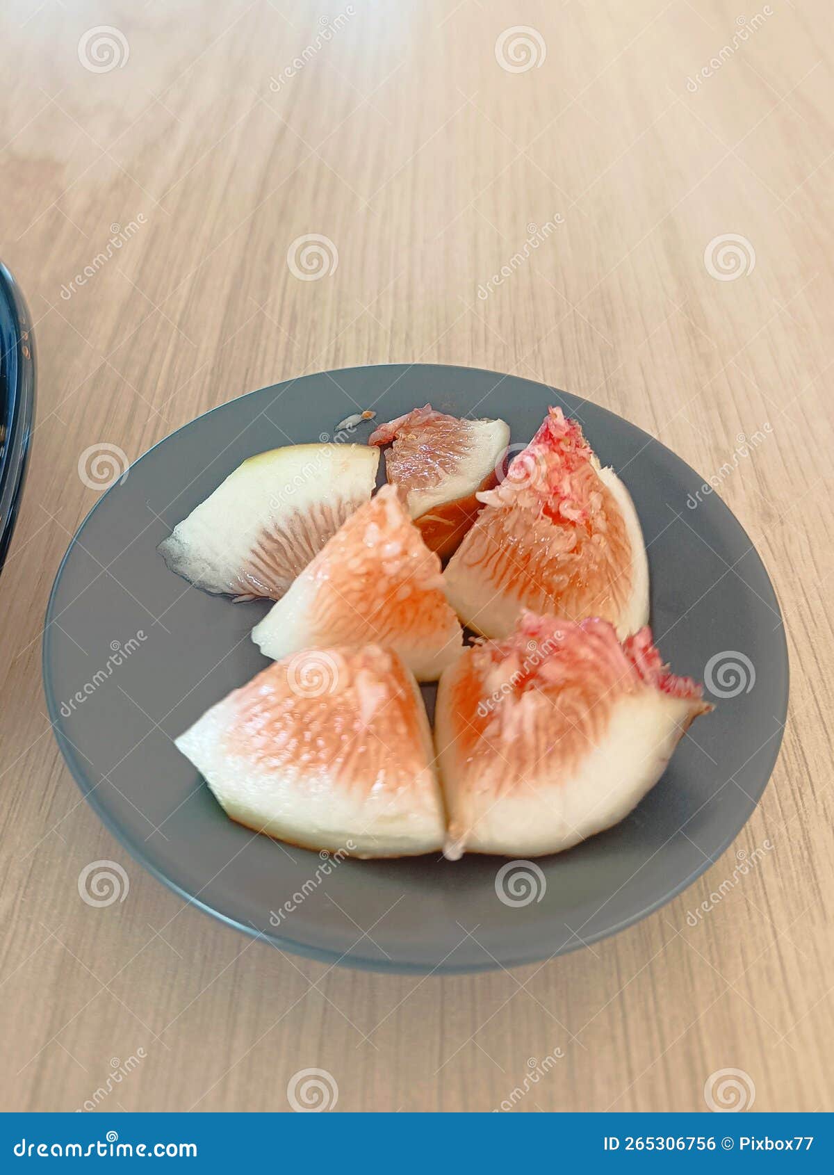 Fig Fruit in Dish Ready To Eat Stock Photo - Image of fruit, diet ...