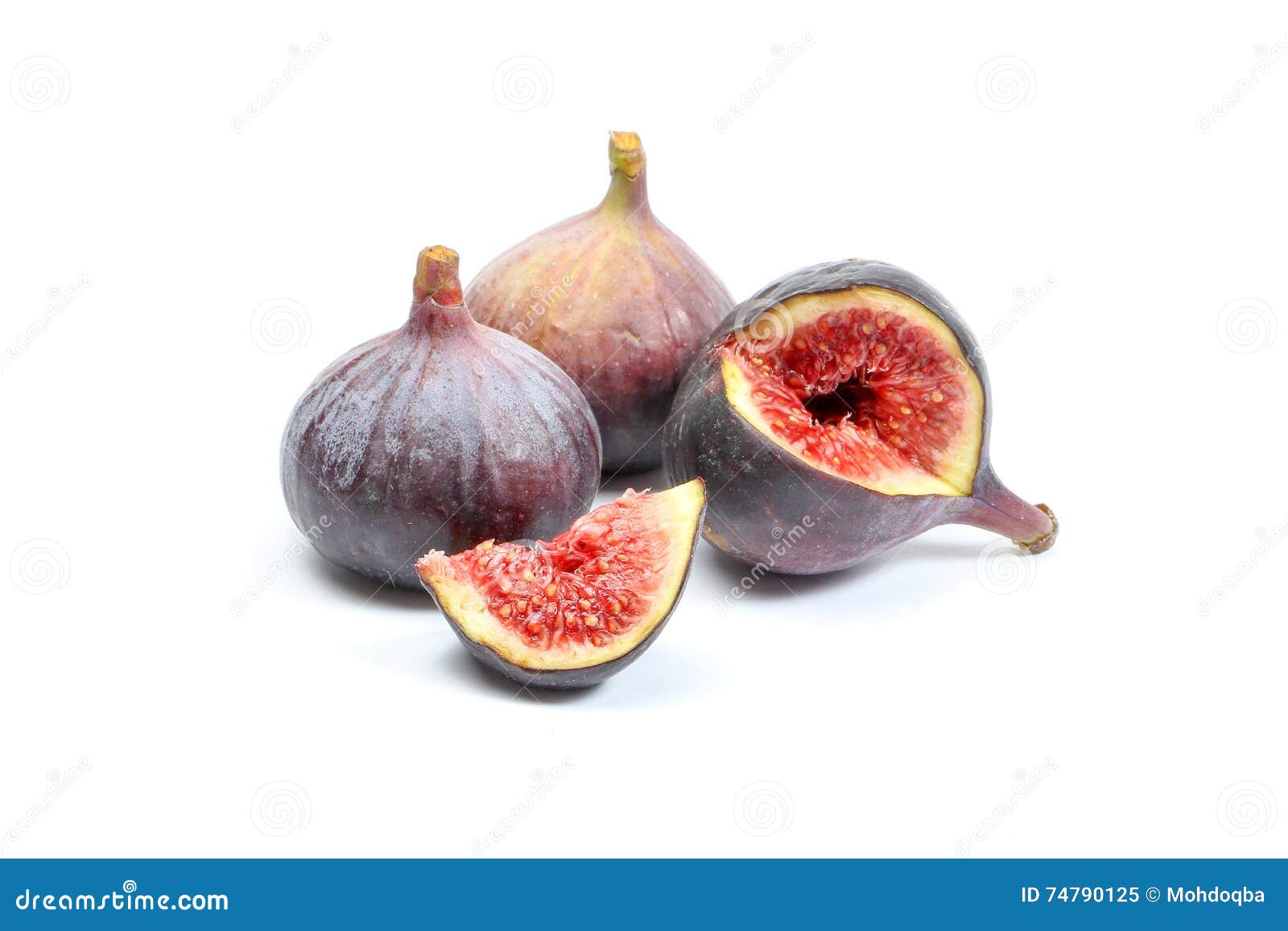 Fig Fruit Flower stock image. Image of purple, gourmet - 74790125