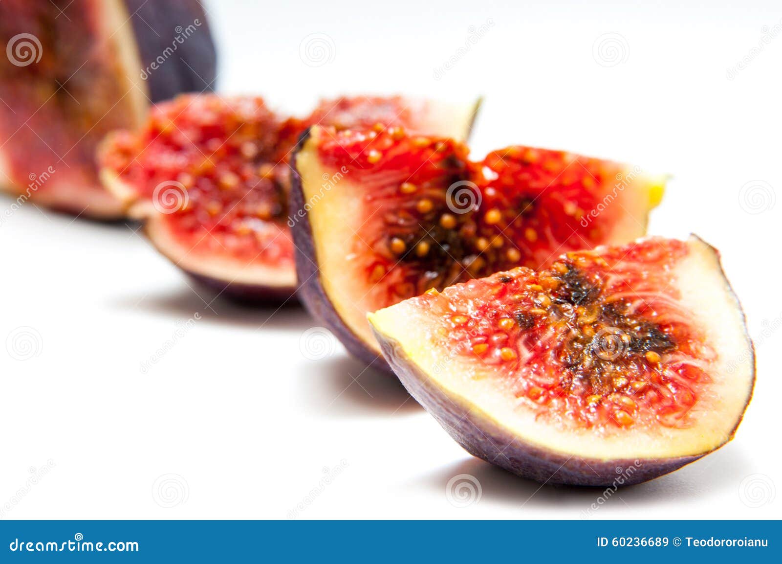Fig fruit slices stock image. Image of colorful, fresh - 60236689