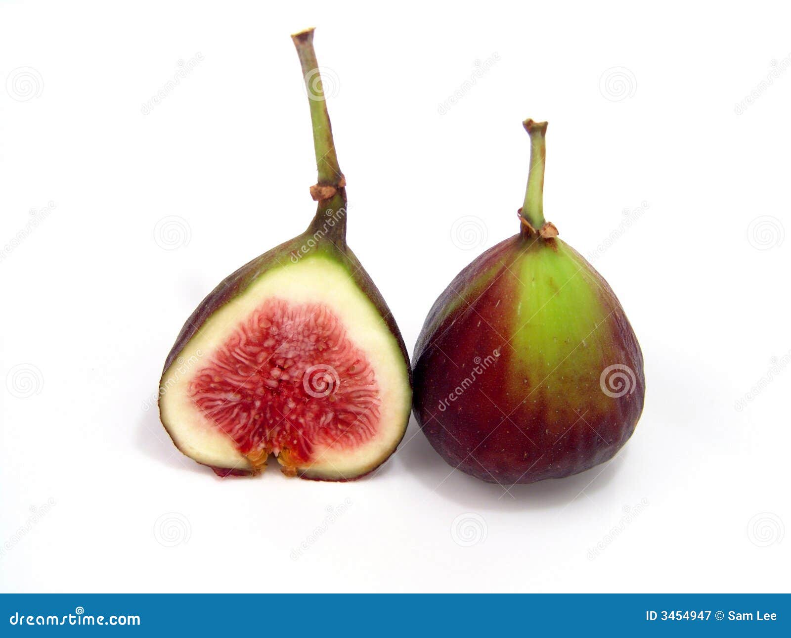 Fig Halves stock image. Image of focus, macro, natural - 3454947