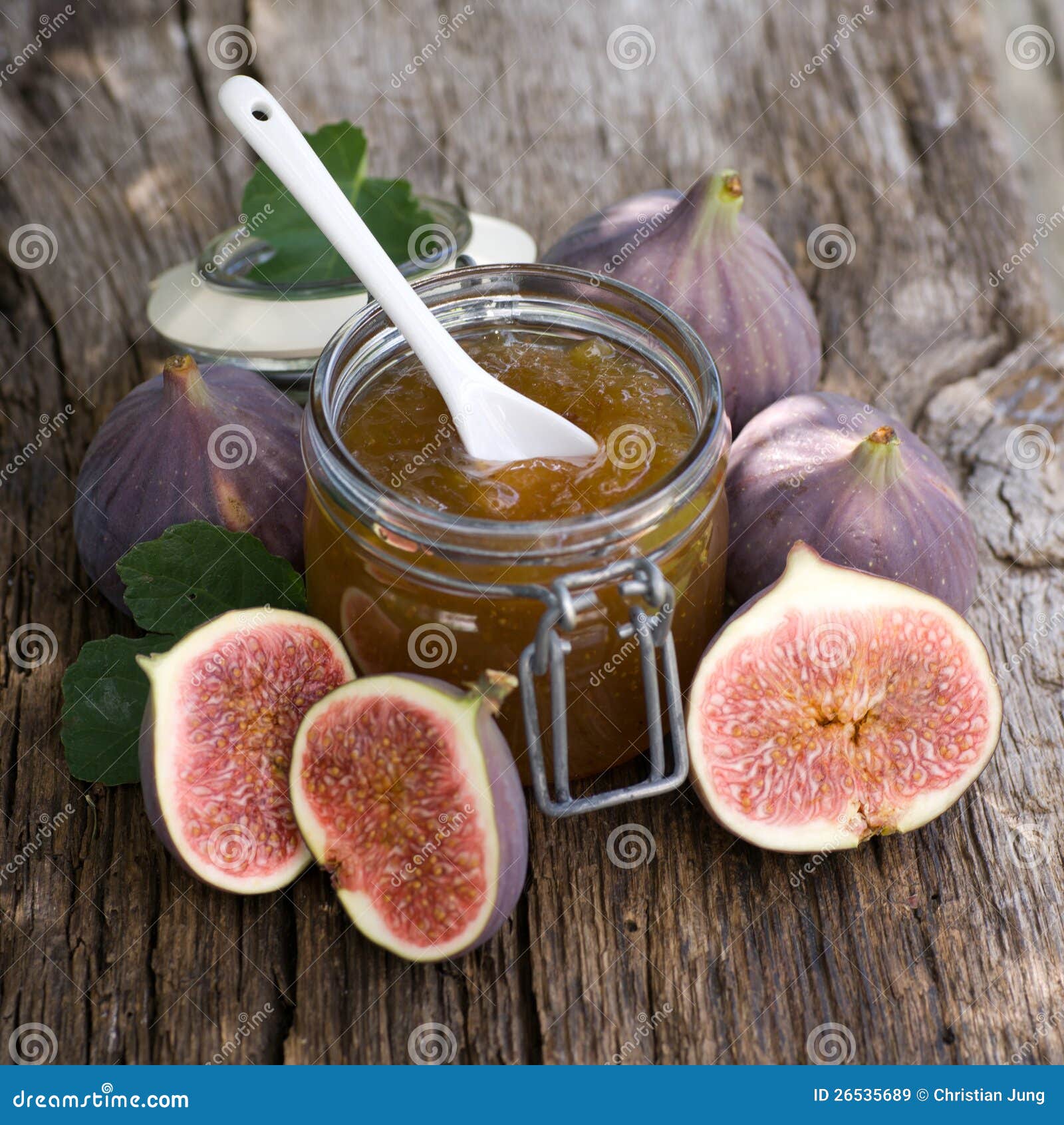 Fig jam stock image. Image of farmers, jelly, farm, farming - 26535689