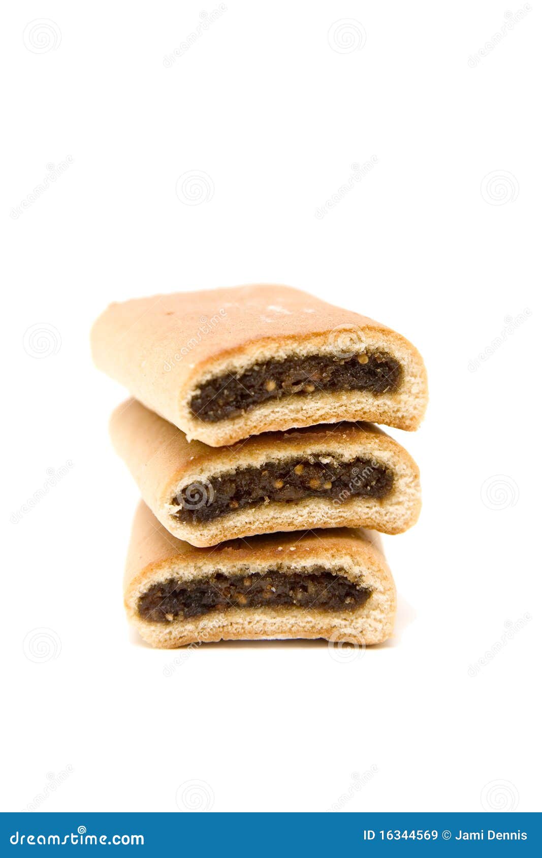 Fig Newton Cookies stock image. Image of food, objects - 16344569