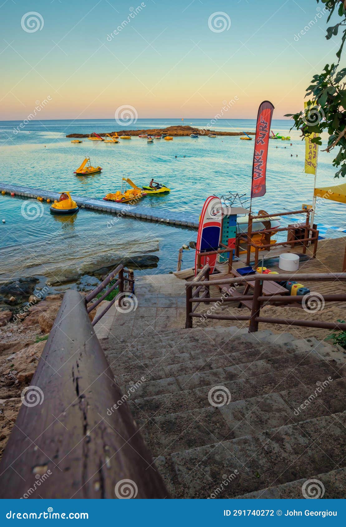 Fig Tree Bay in Cyprus - Protaras Editorial Photography - Image of ...