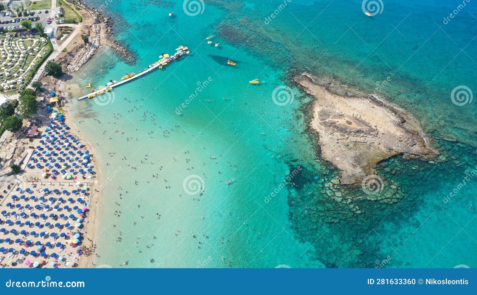 Fig Tree Bay in Protaras Cyprus Stock Photo - Image of park, beautiful ...