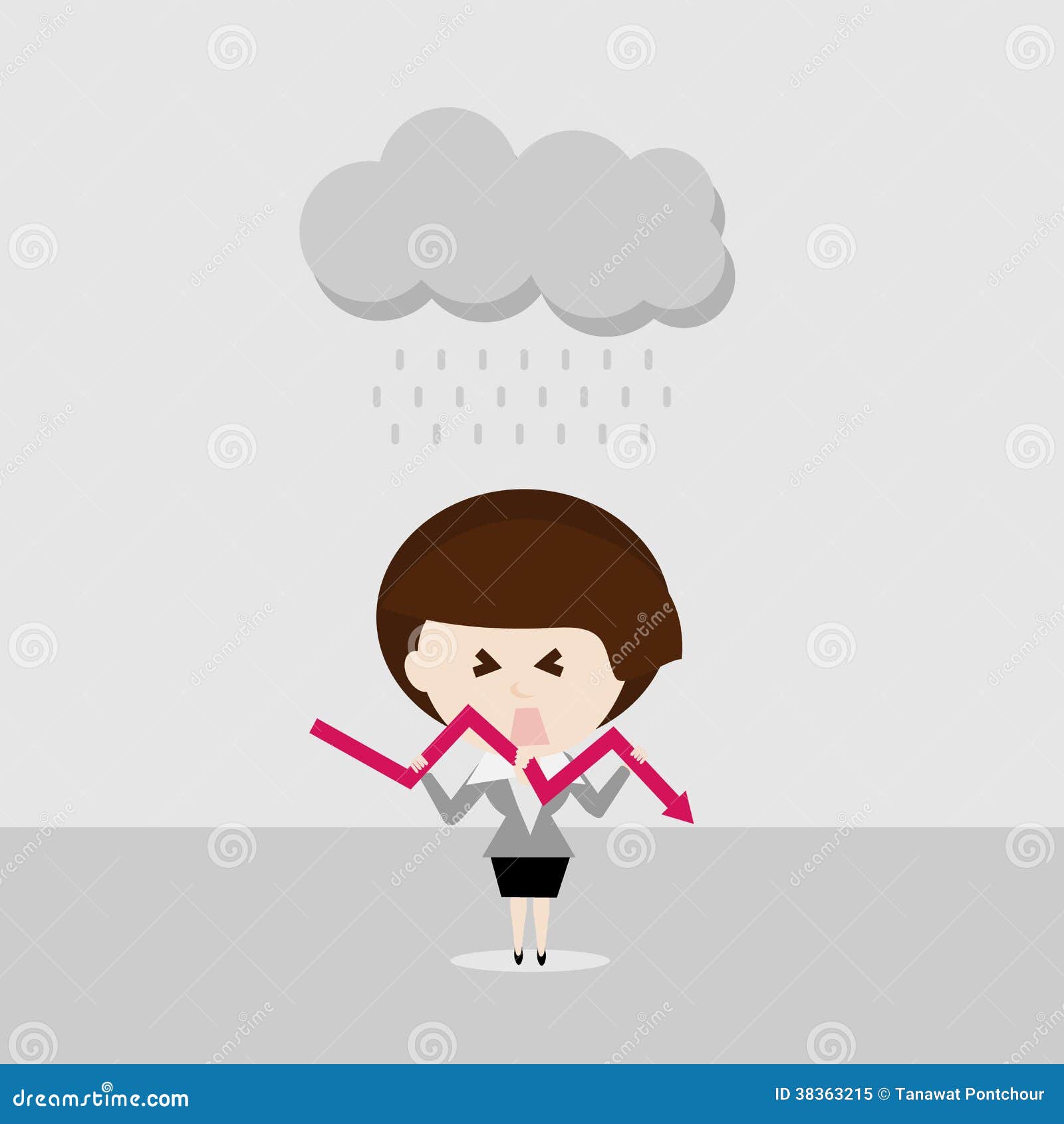 Fight against loss stock illustration. Illustration of grab - 38363215