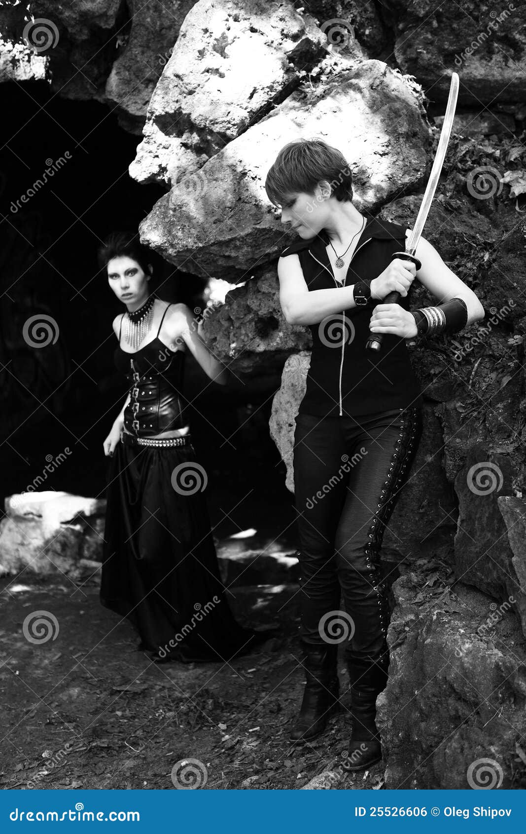 Fight against vampire stock photo. Image of fang, evil - 25526606