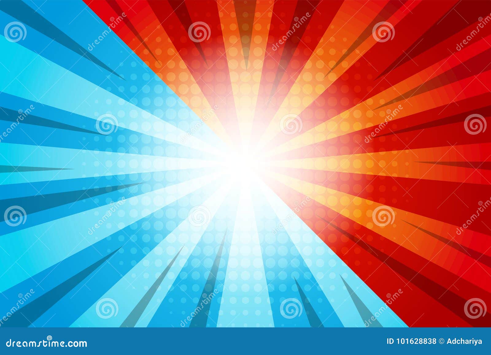 Fight Background Comic Style Design. Stock Vector - Illustration of ...