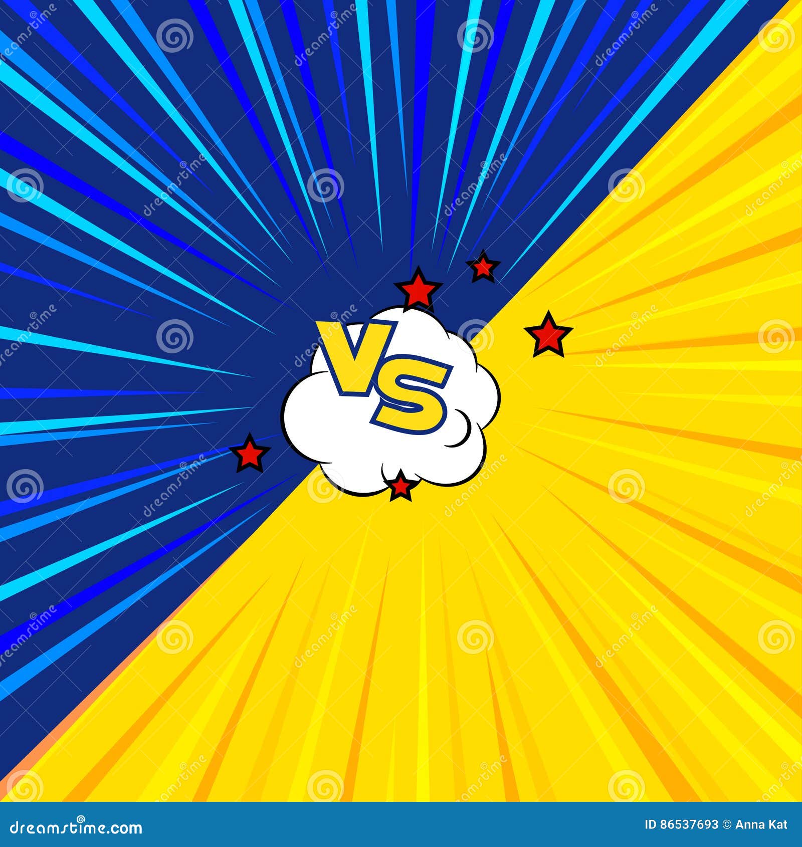 Fight Bubble Comics Style stock vector. Illustration of design - 86537693