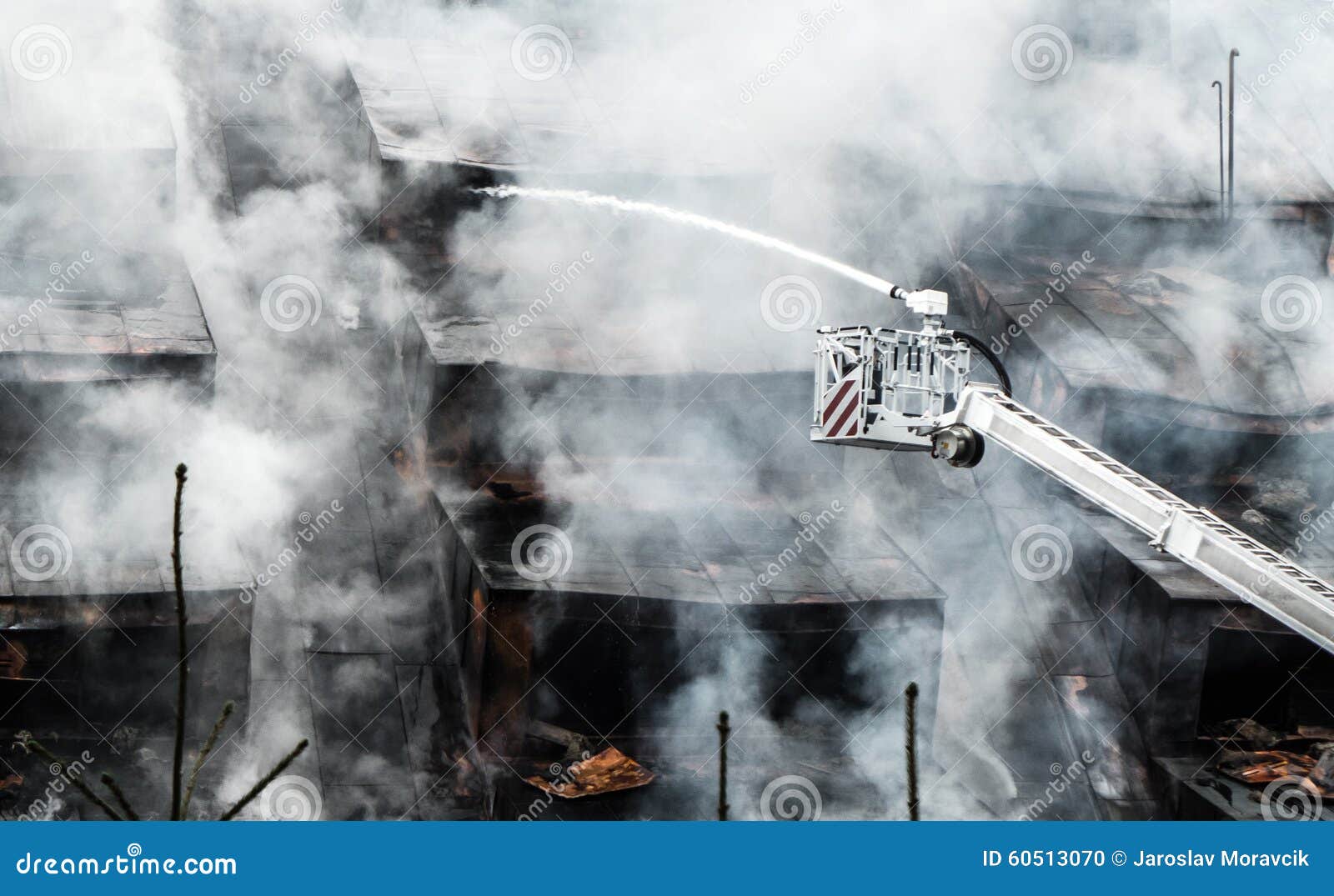 Burnt Roof Truss In Downtown Bayreuth Editorial Image | CartoonDealer ...
