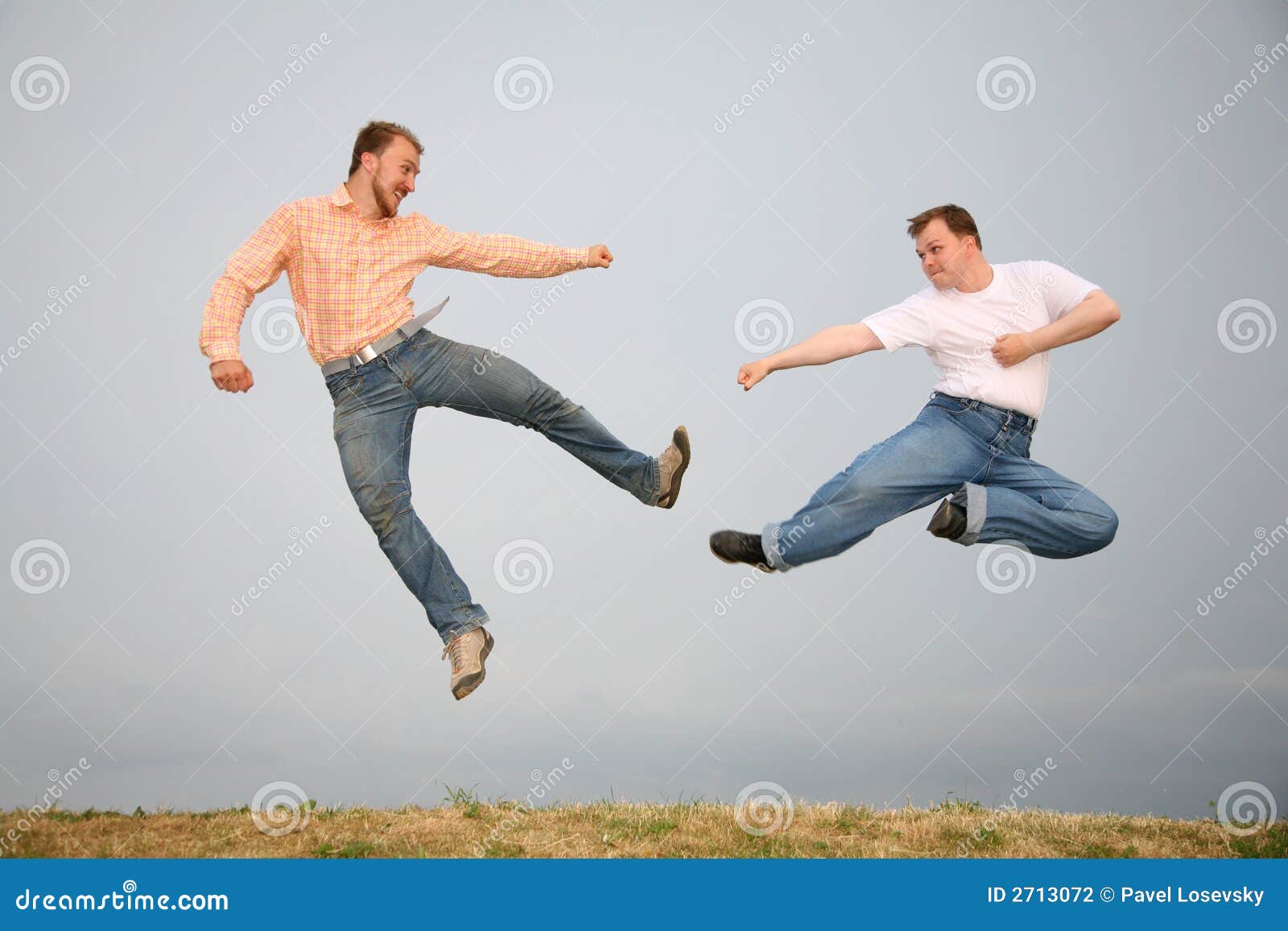 Fight fly man stock photo. Image of conflict, healthy - 2713072